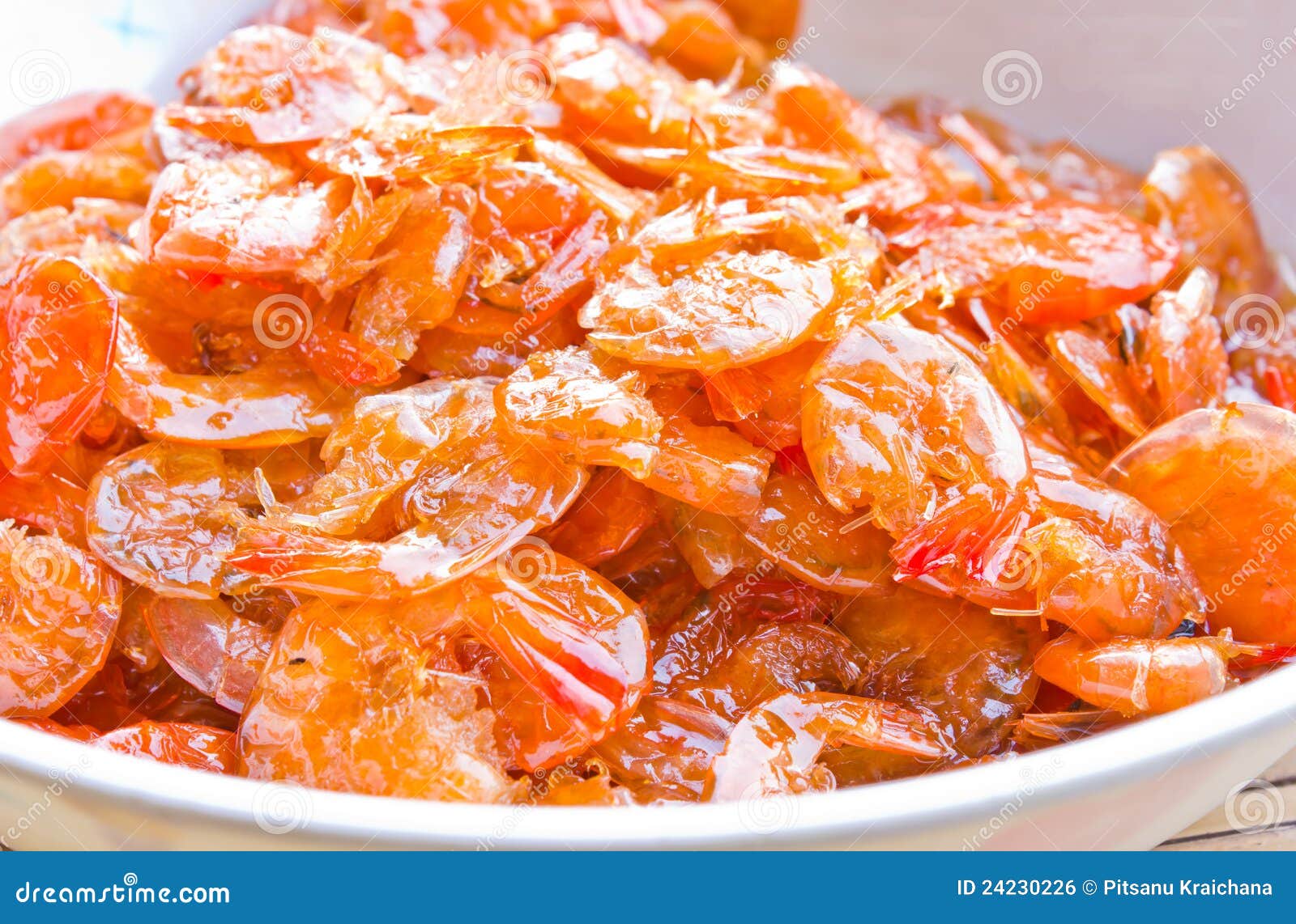 Shrimp Fried sugar. stock photo. Image of salt, animal - 24230226