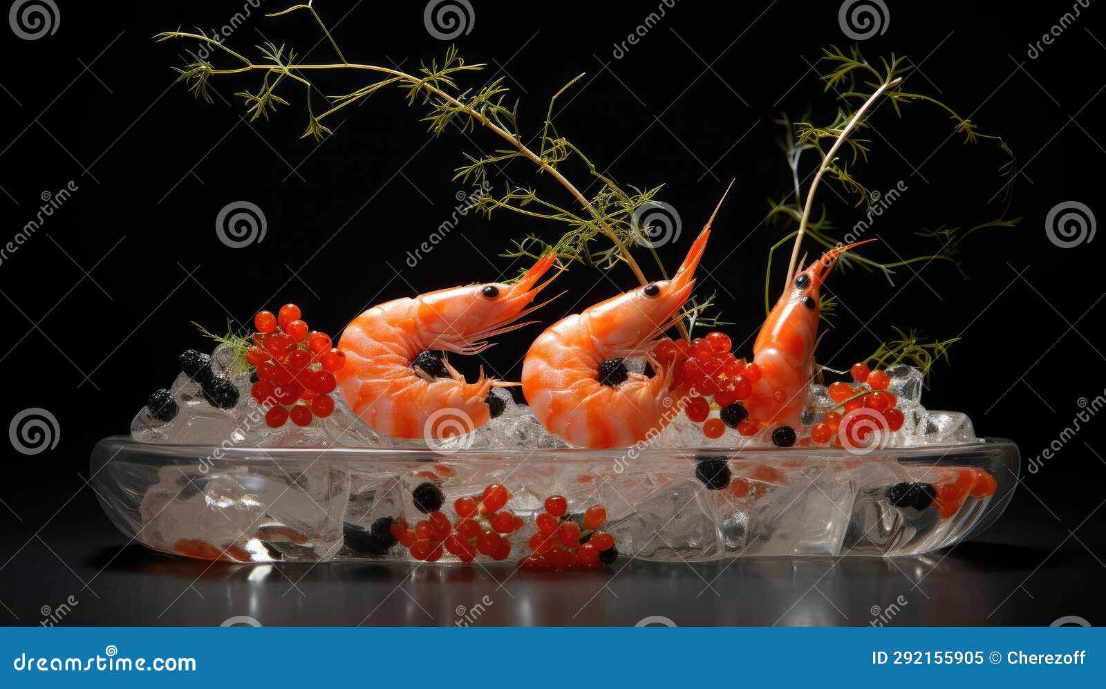 Shrimp with Ice on the Table Stock Image - Image of shrimp, healthy ...