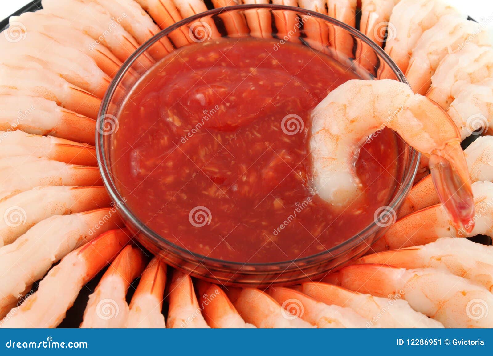 Shrimp ring stock image. Image of round, plate, seafood - 12286951