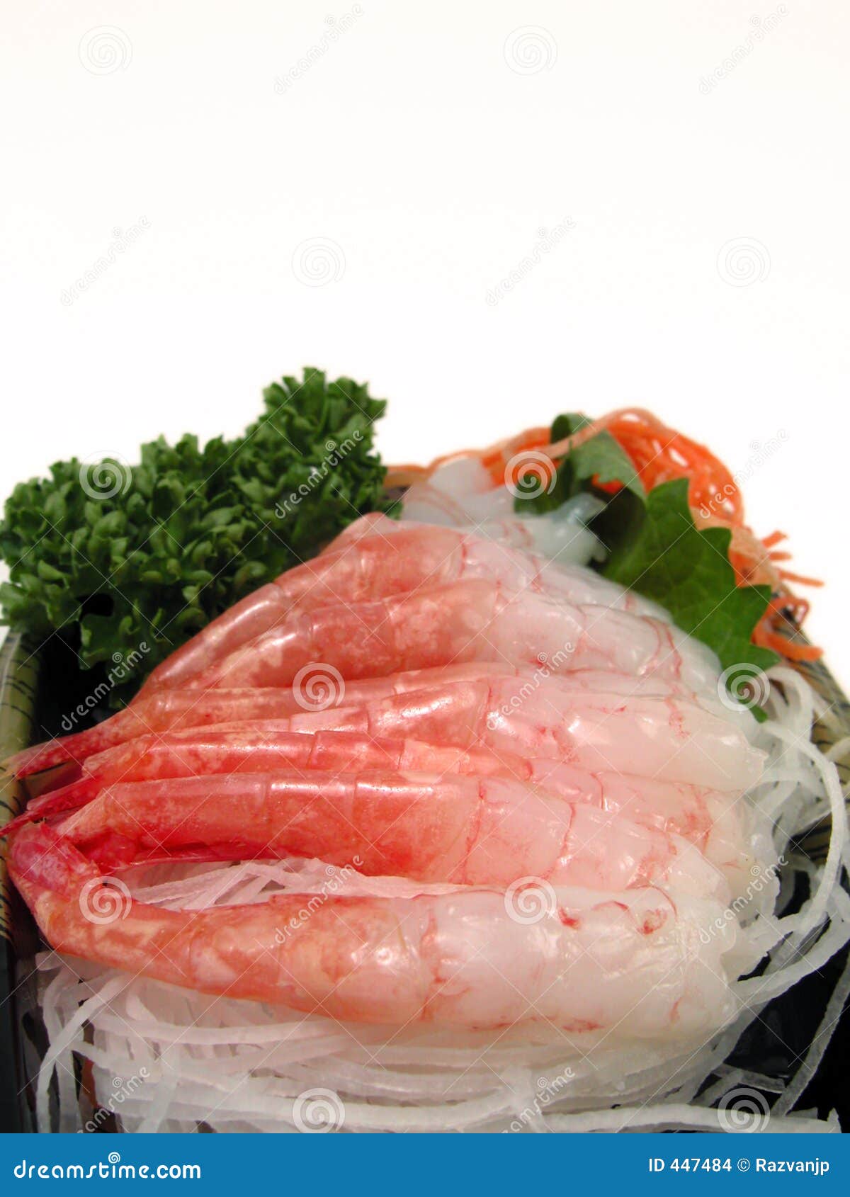 Shrimp sashimi stock photo. Image of detail, traditional - 447484