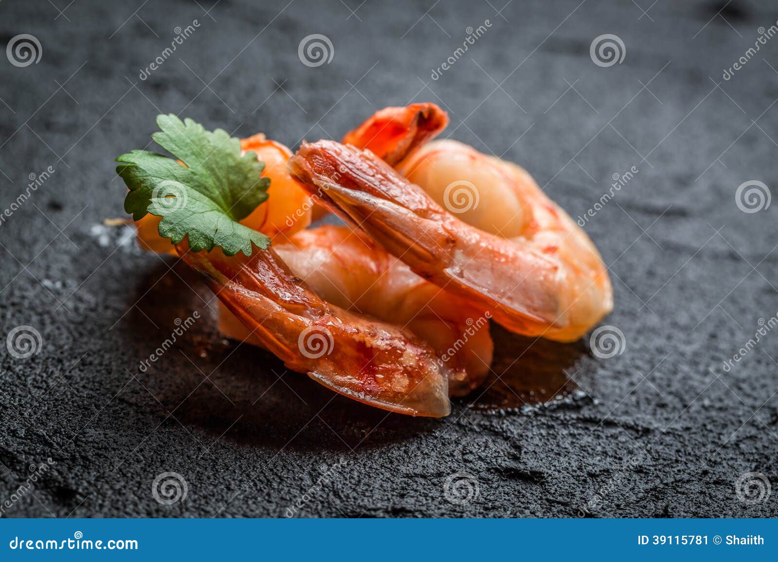Shrimp served stock image. Image of italian, culture - 39115781