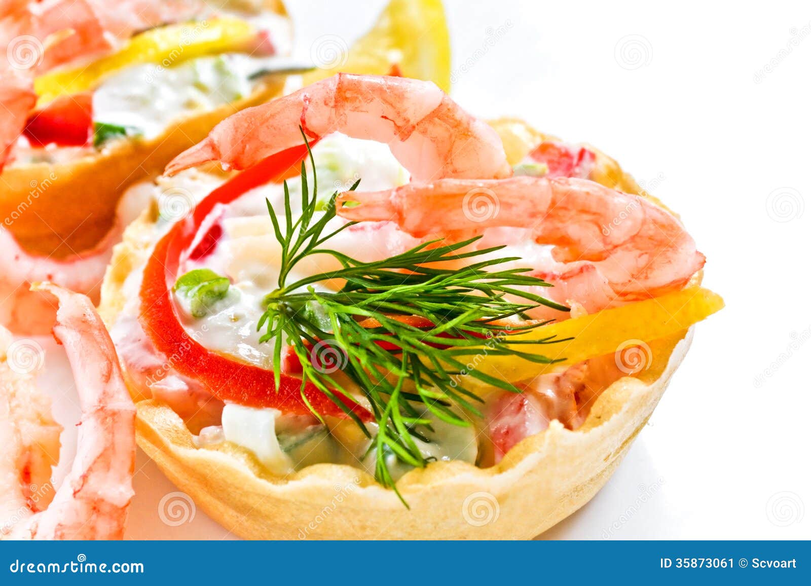 Shrimp snack stock image. Image of cuisine, prepared - 35873061