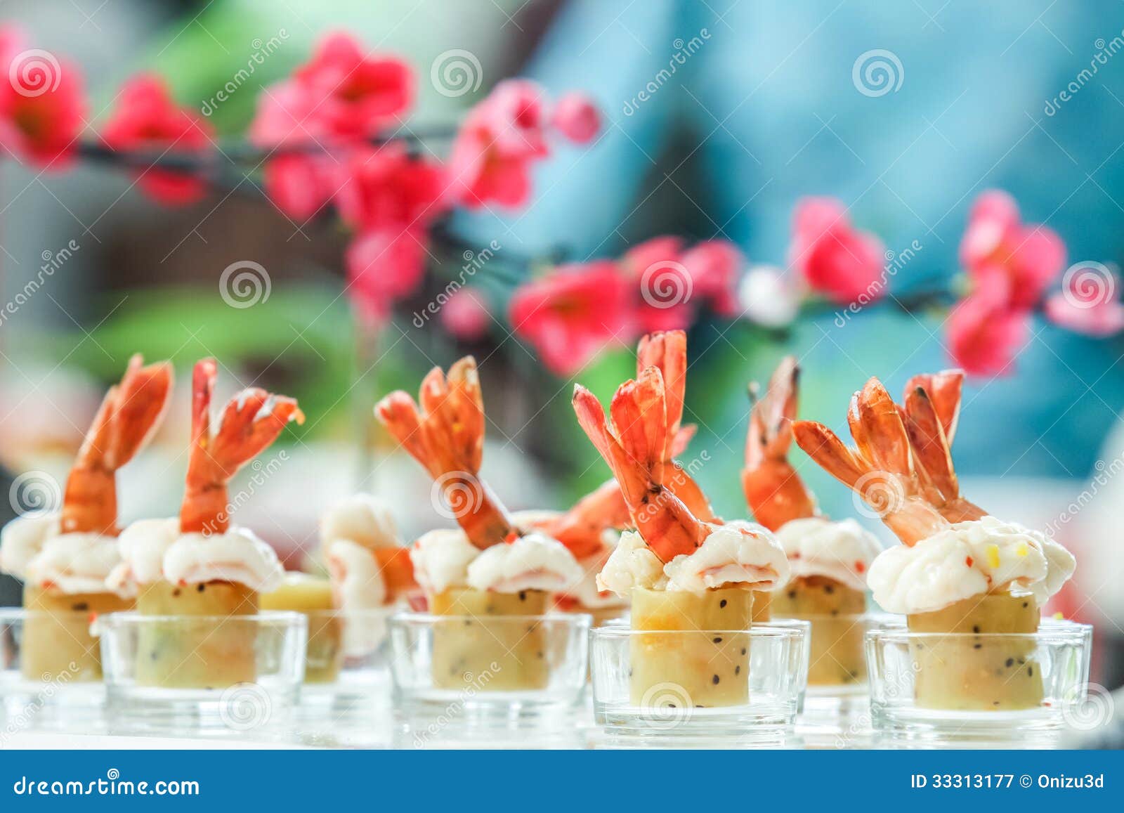 Shrimp spring roll stock image. Image of delicious, roll - 33313177