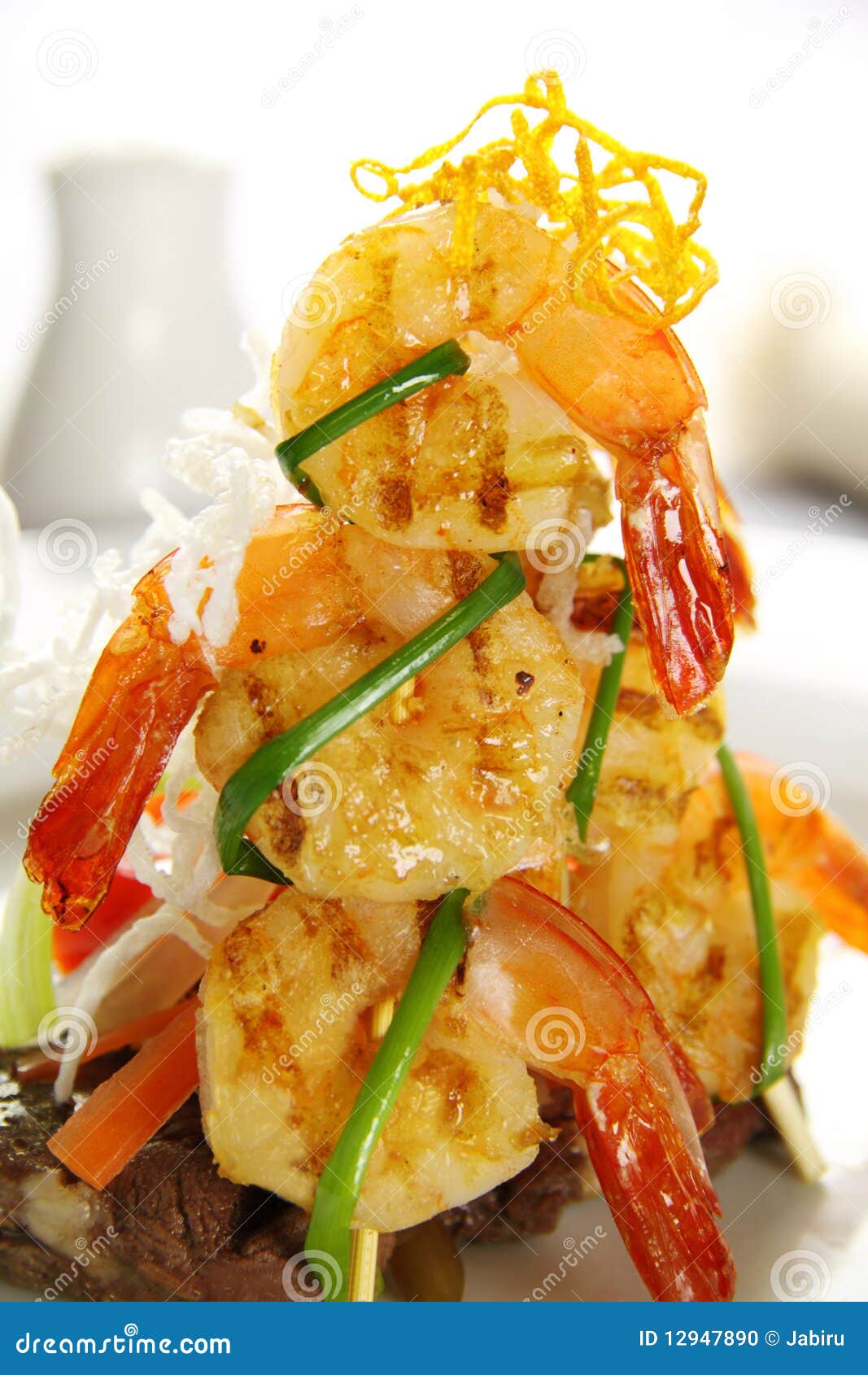 Shrimp Stack stock photo. Image of wholesome, shellfish - 12947890