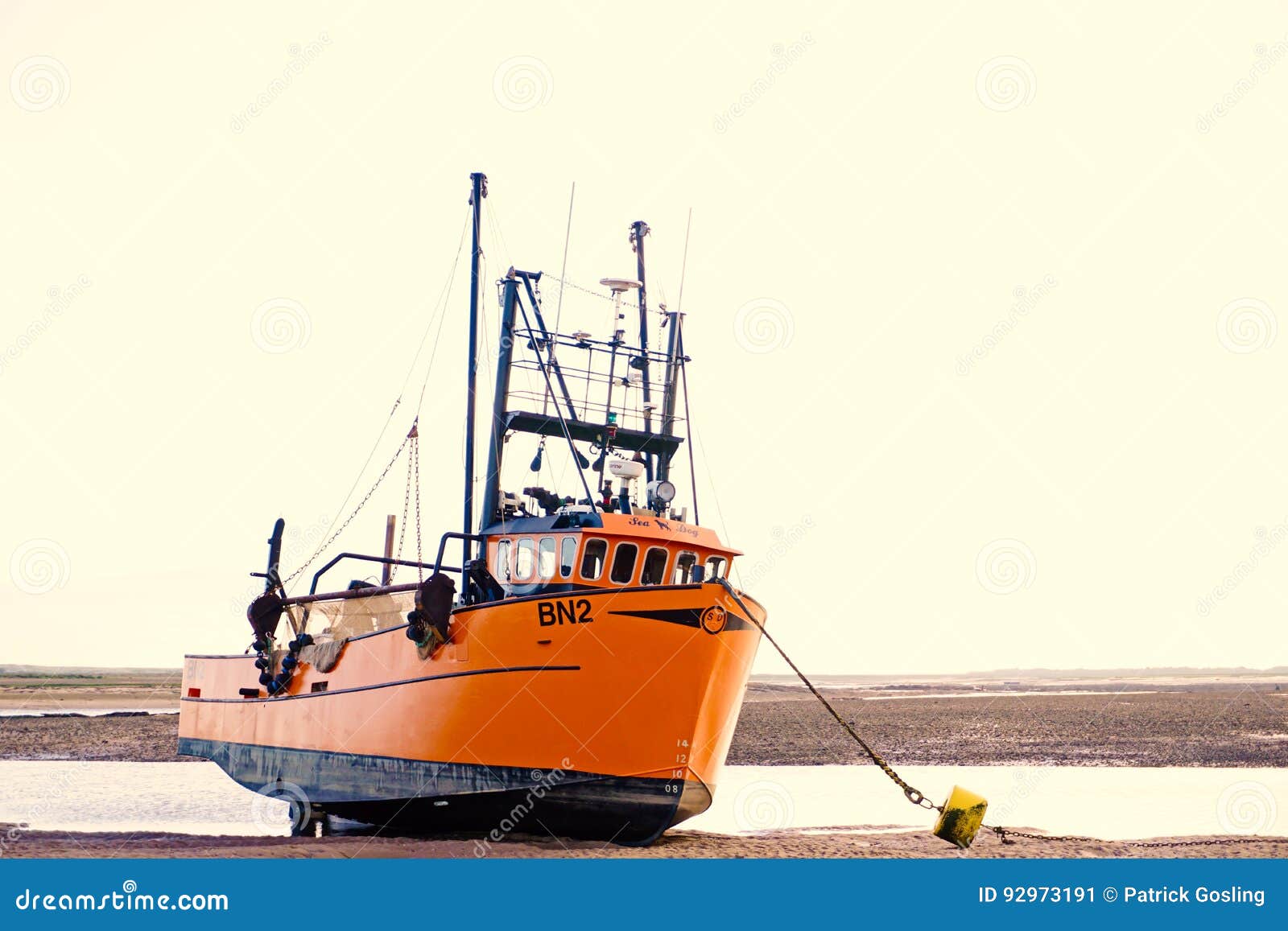 Shrimp trawler . editorial photo. Image of norfolk, anchored - 92973191