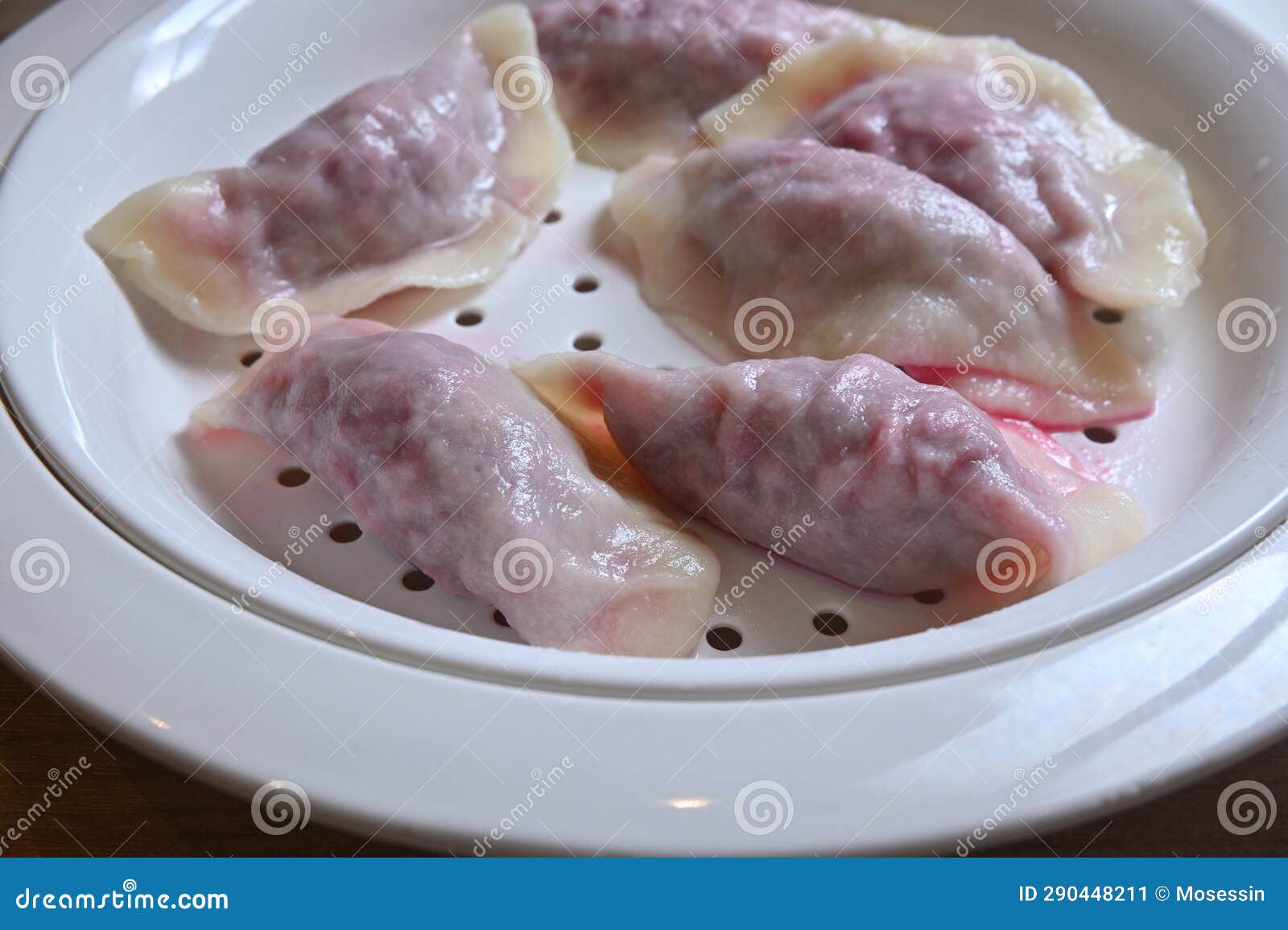 Shrimp Veggie Dumpling Dim Sum Stock Image - Image of dinner, custard ...