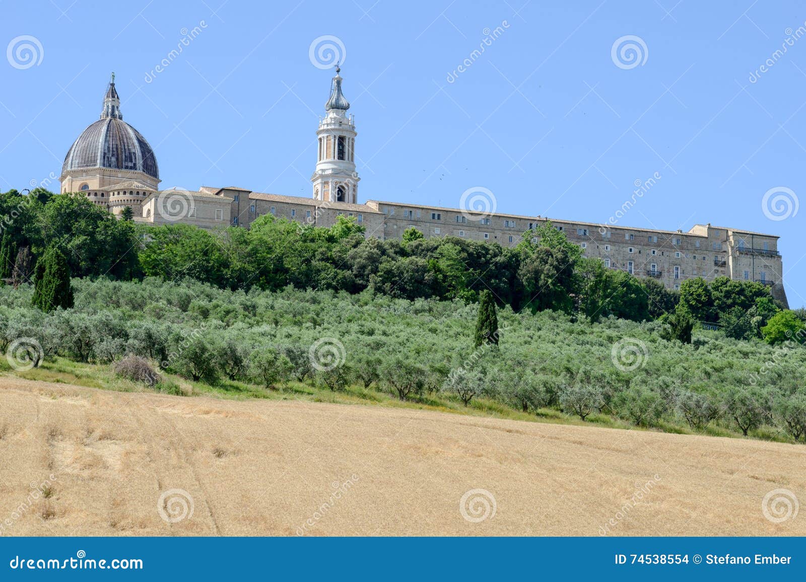 Shrine of Our Lady at Loreto on Marche Stock Photo - Image of colorful ...