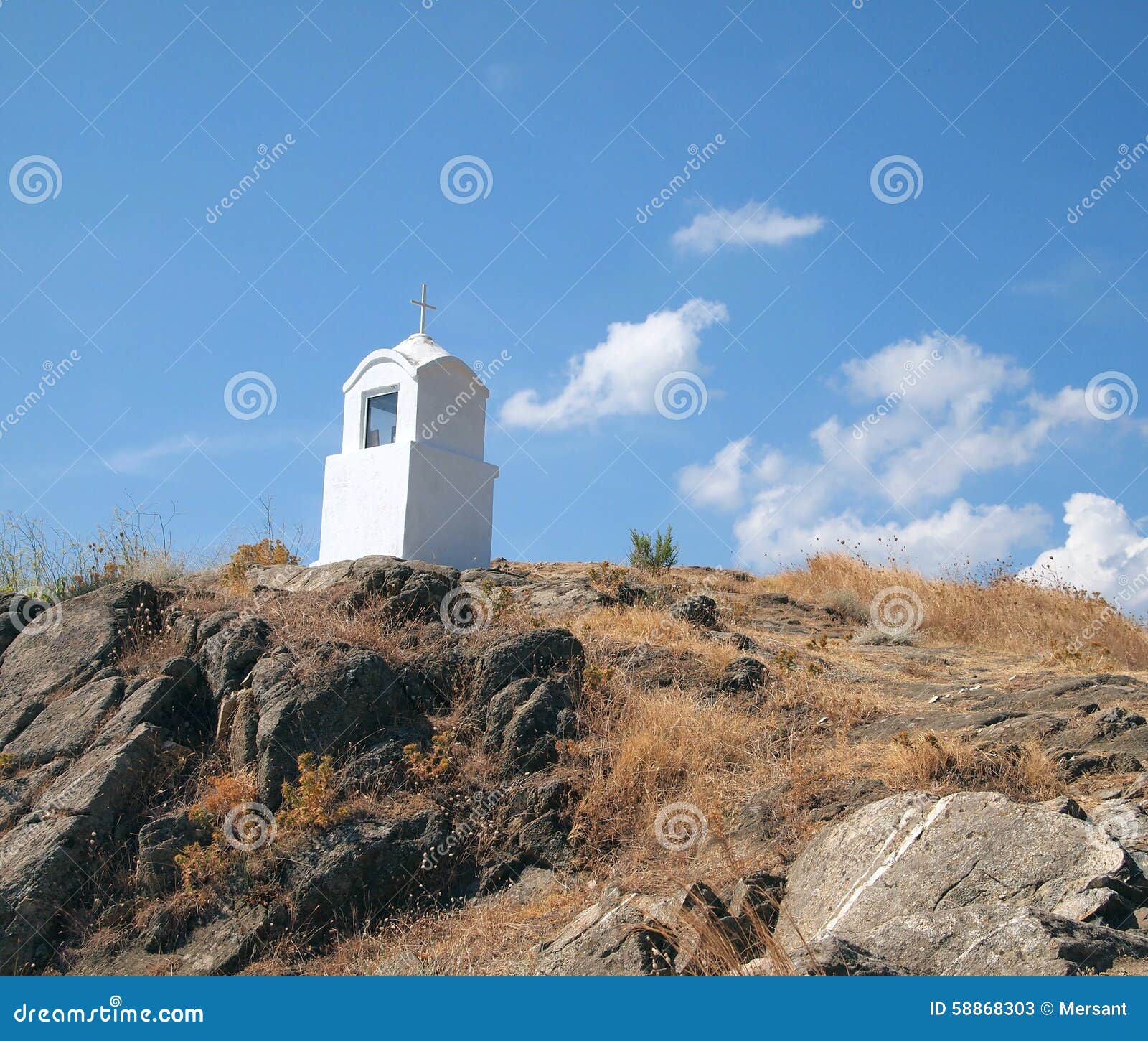 Shrine stock image. Image of religion, architecture, greece - 58868303