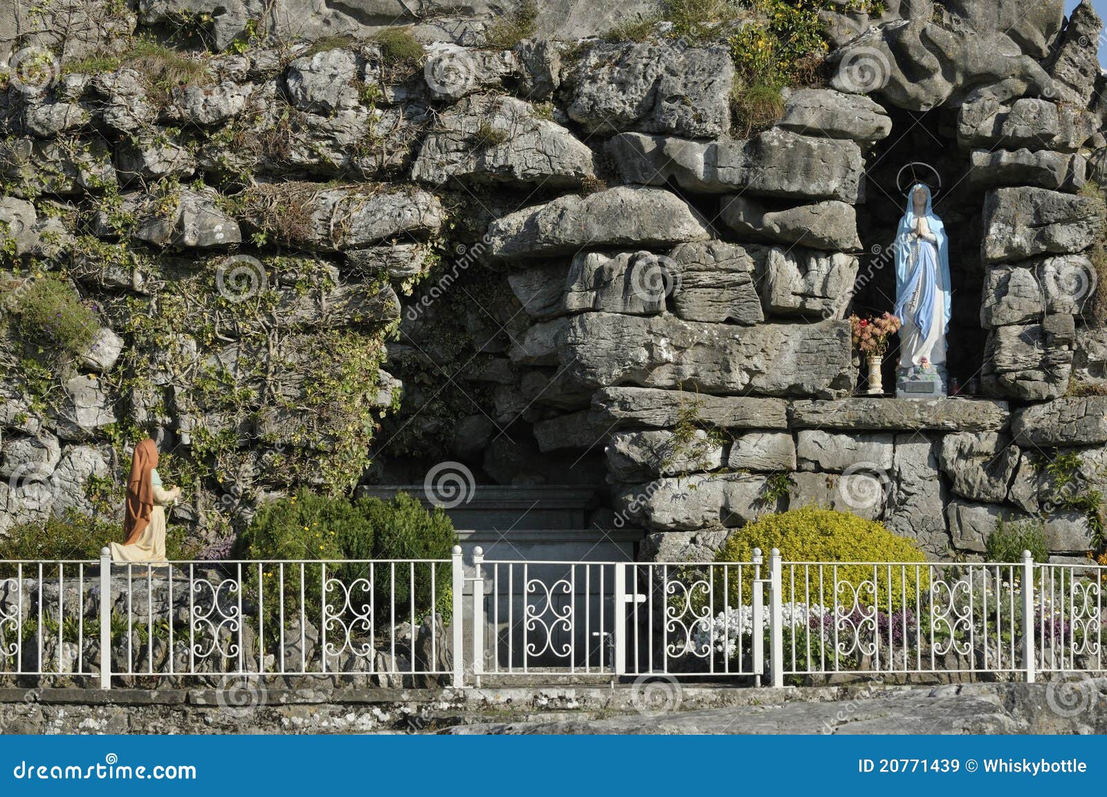 Shrine in the Village of Corofin Stock Image - Image of eire, clare ...