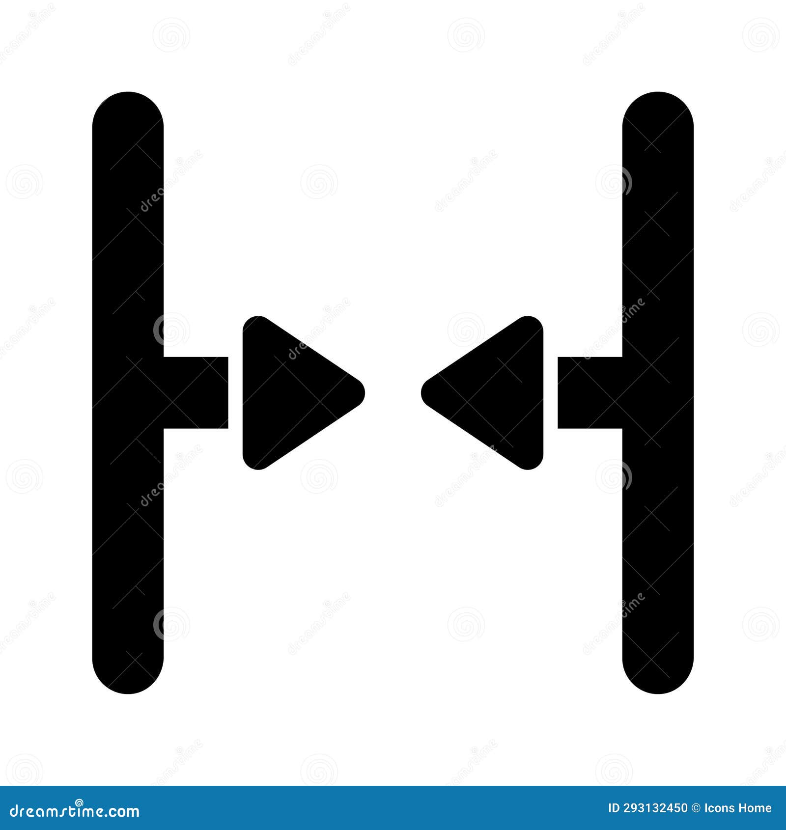 Shrink Arrow Vector Design, Ready To Use Icon Stock Vector ...