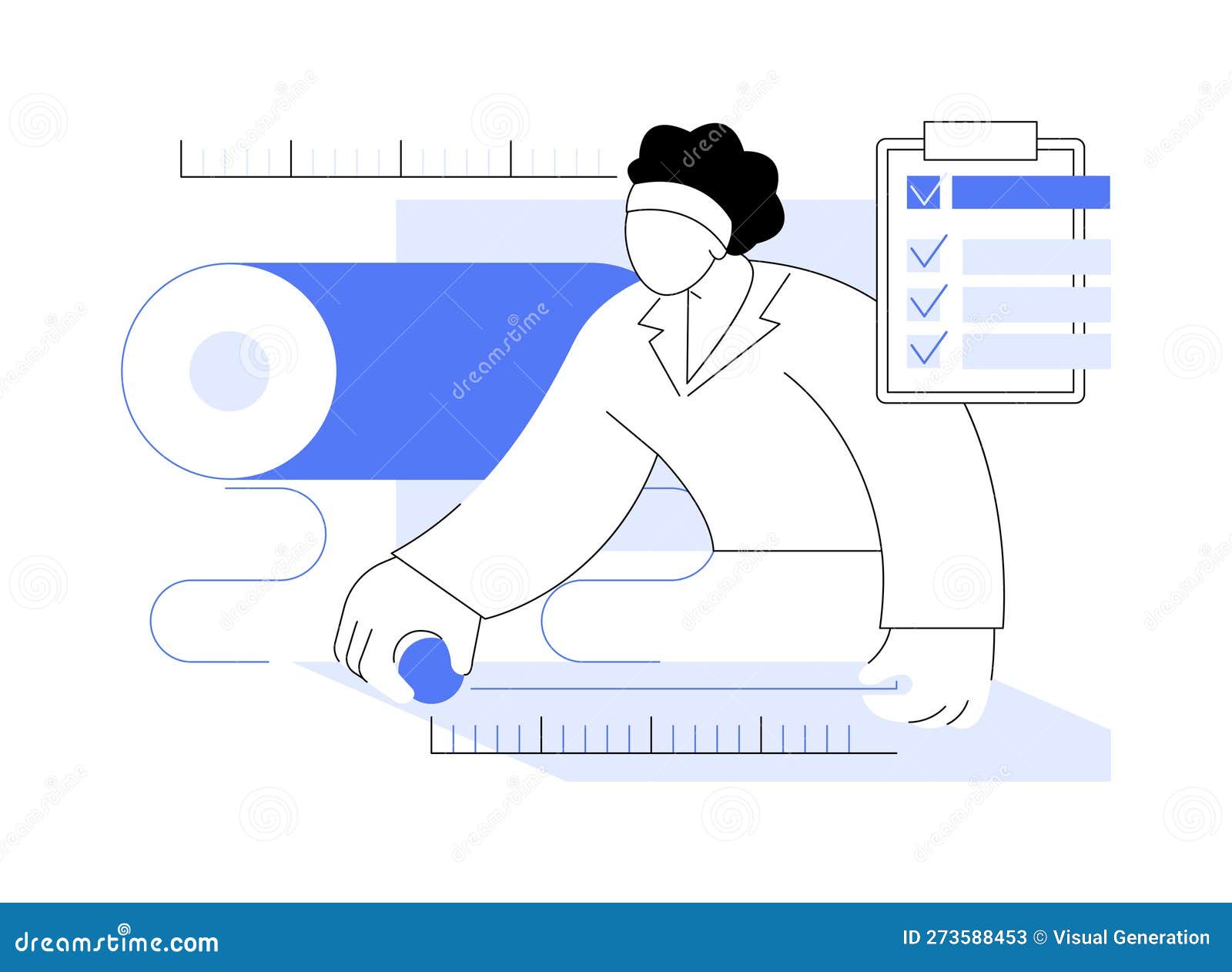 Shrinkage Control Abstract Concept Vector Illustration. Stock Vector ...