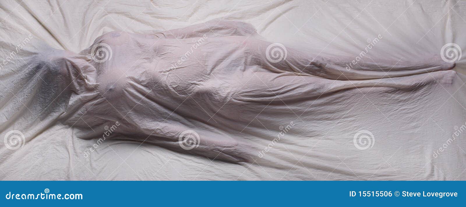 Shrouded Woman stock photo. Image of female, cheesecloth - 15515506