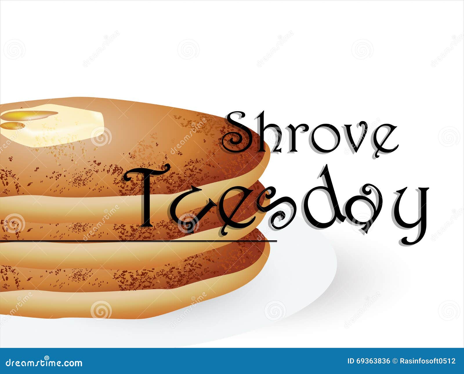 Shrove Tuesday Abstract stock illustration. Illustration of grain ...