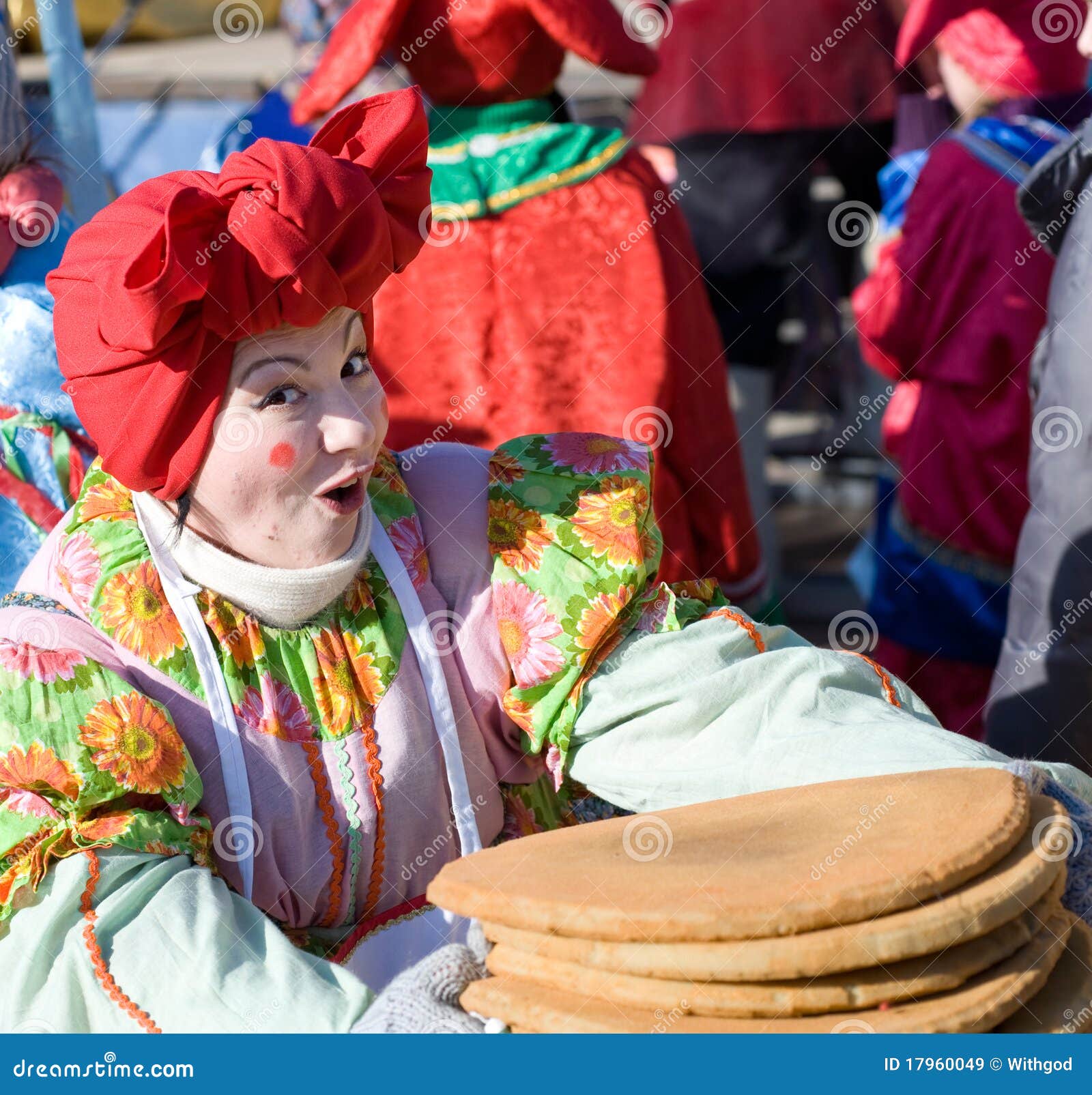 Shrovetide editorial stock image. Image of actress, fake - 17960049