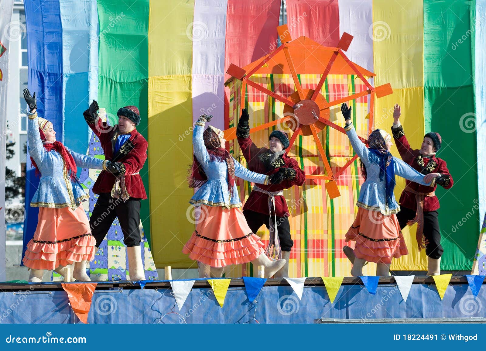 Shrovetide performance editorial photo. Image of costume - 18224491