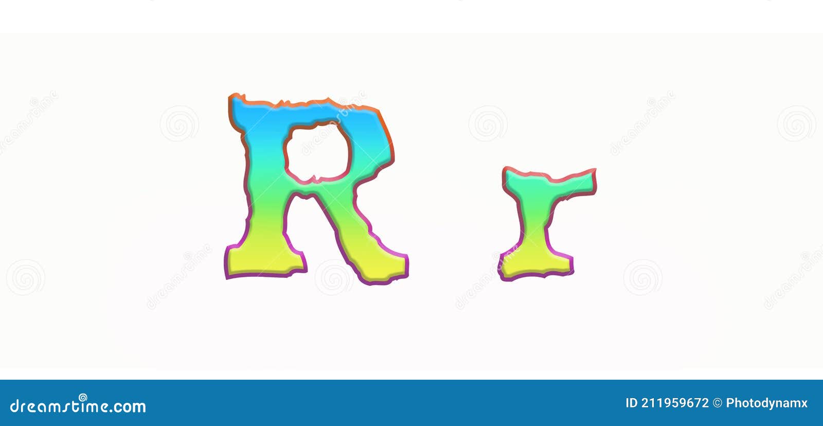 Shrub Font Fonts Gradient Sans Serif Alphabet Letters Calligraphy ...