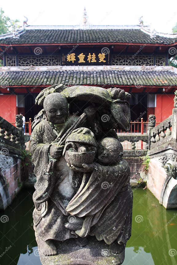 Shuang-gui tang temple stock photo. Image of detail, holy - 6585360