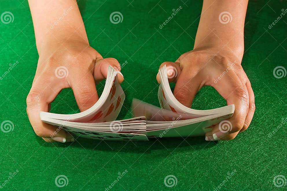 Shuffle Cards stock photo. Image of shuffle, cards, club - 10074694