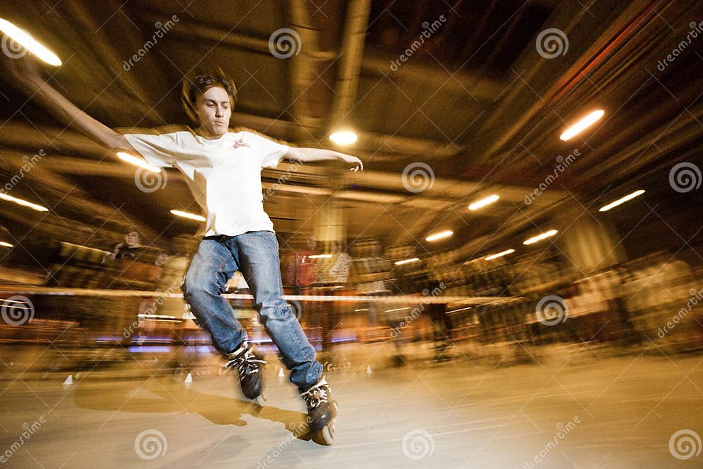 Shuffle (slide) Competition Editorial Stock Image - Image of exertion ...
