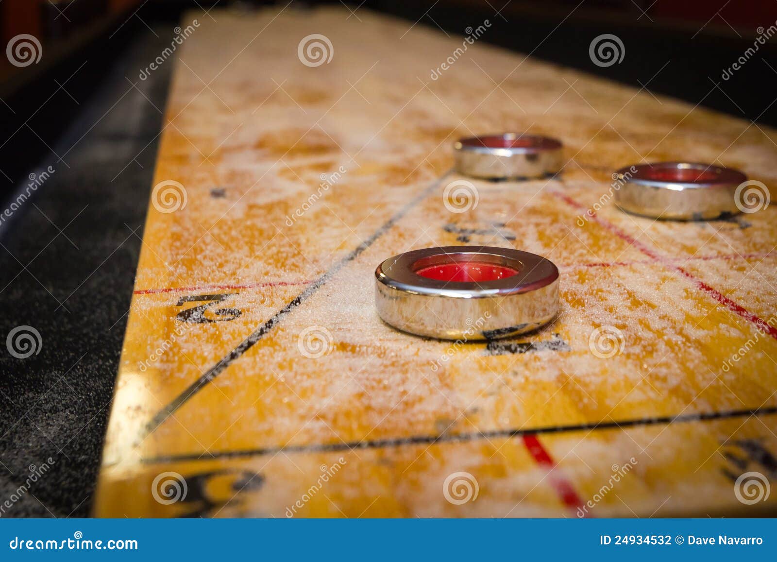 Shuffleboard Game stock photo. Image of game, board, enjoy - 24934532