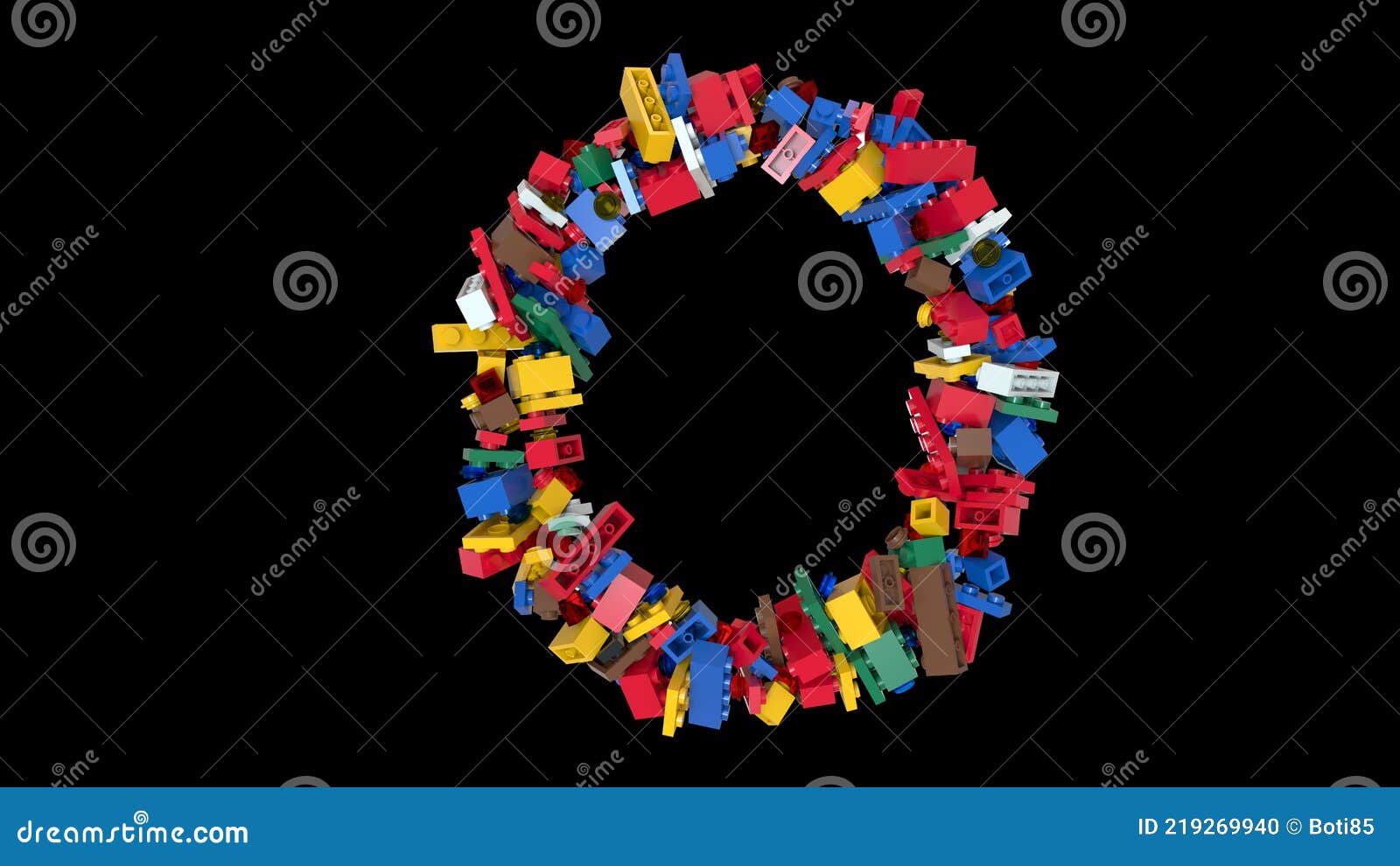 Shuffled Colored Building Blocks Typeface Question Mark Royalty-Free ...
