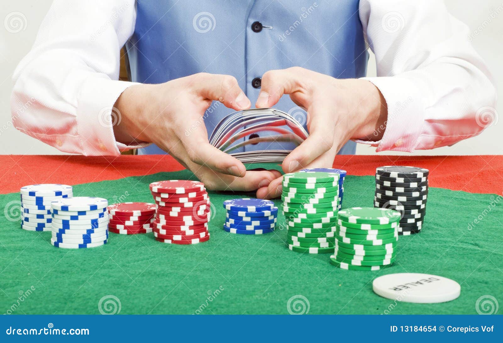 Shuffling cards stock photo. Image of bent, play, bets - 13184654