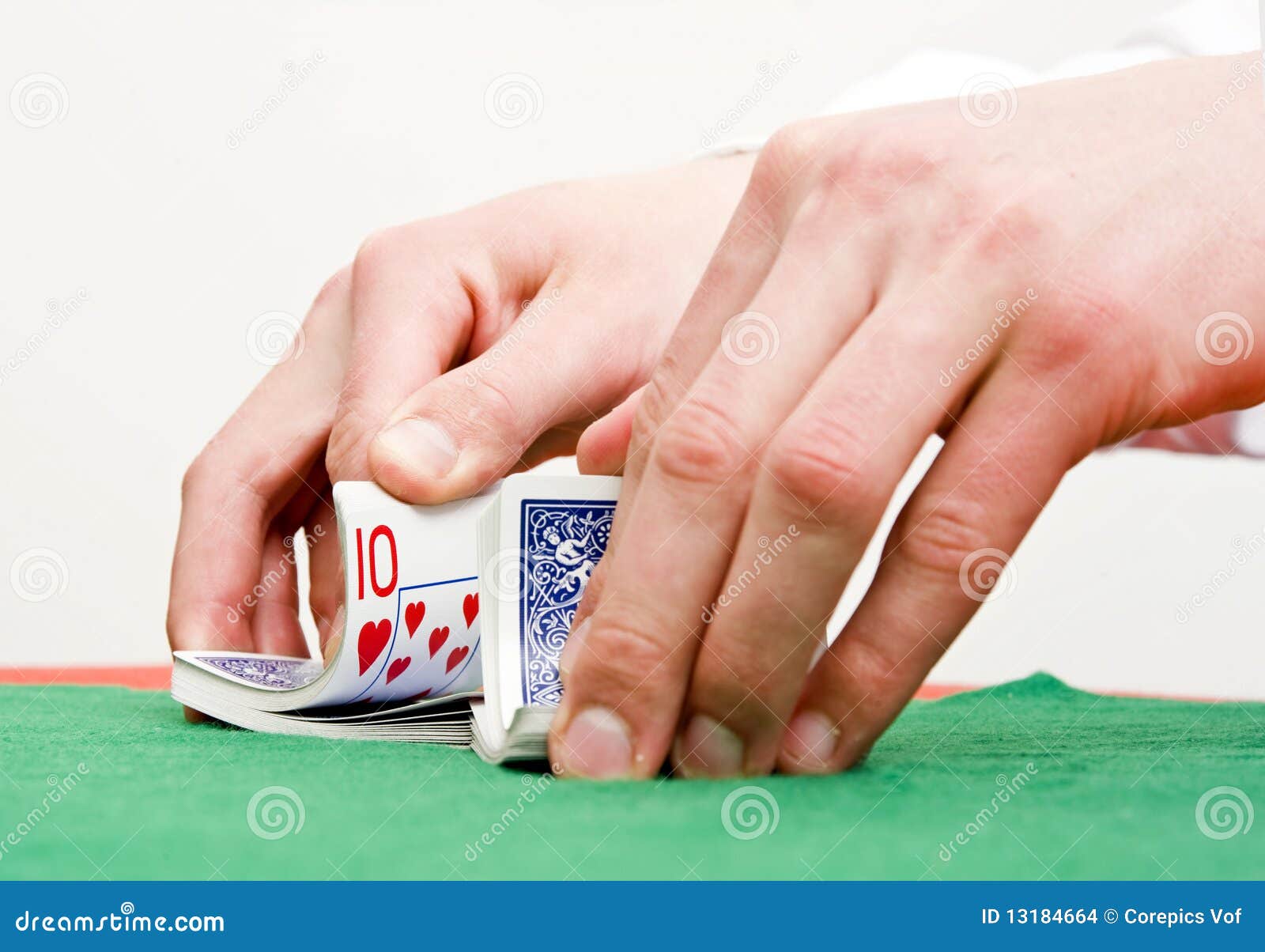 Shuffling cards stock photo. Image of game, dealer, hold - 13184664