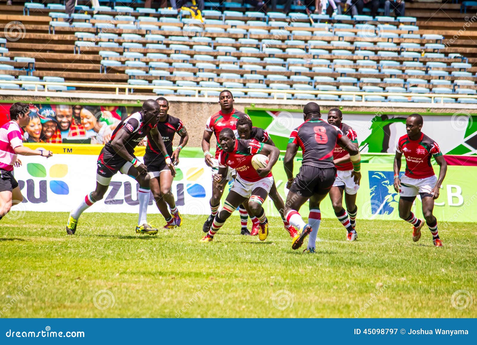 Shujaa Du Kenya Bat Simba Saba Photographie éditorial - Image du seven ...