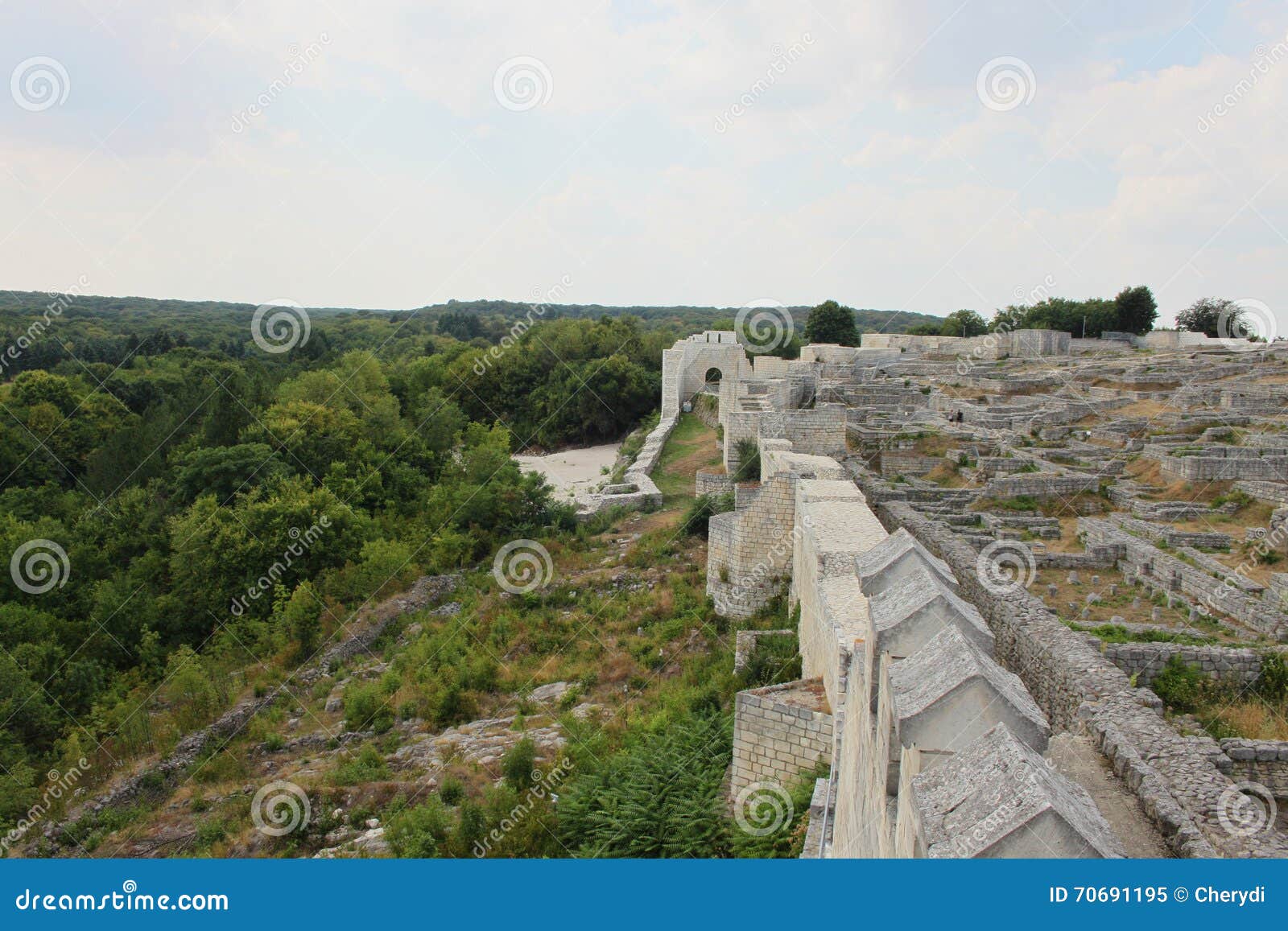 Shumen Fortress stock image. Image of beautiful, green - 70691195