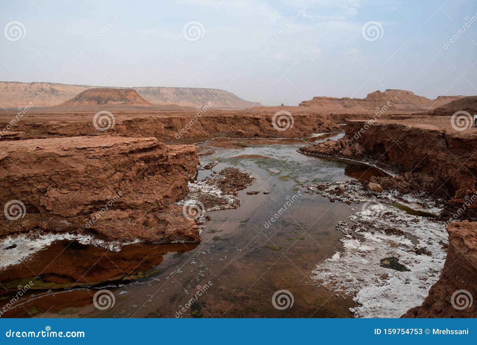 Shur River In Lut Desert Of Iran Royalty-Free Stock Photo ...