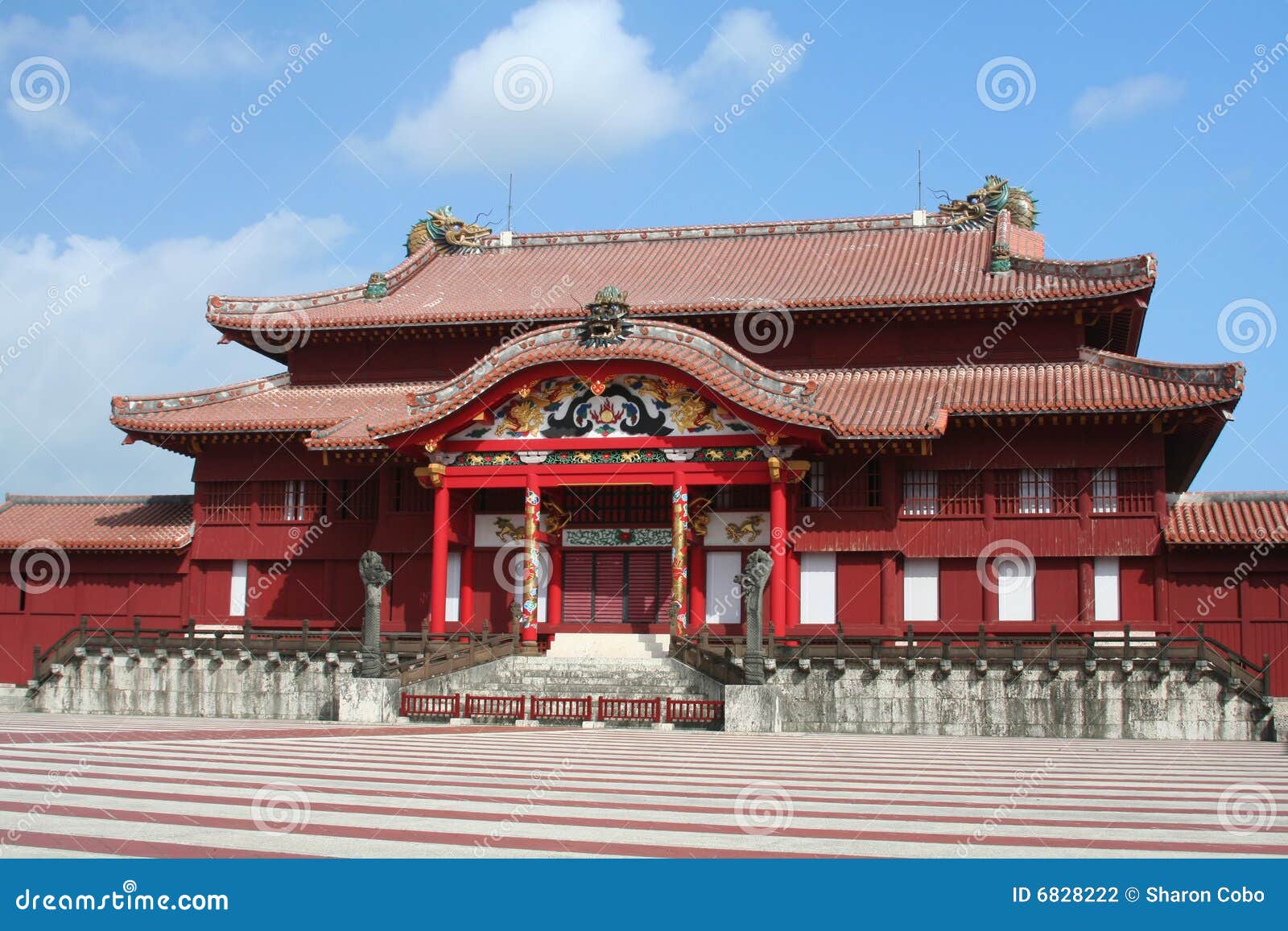 Shuri Castle, A Ryukyuan Gusuku In Shuri, Okinawa Royalty-Free Stock ...