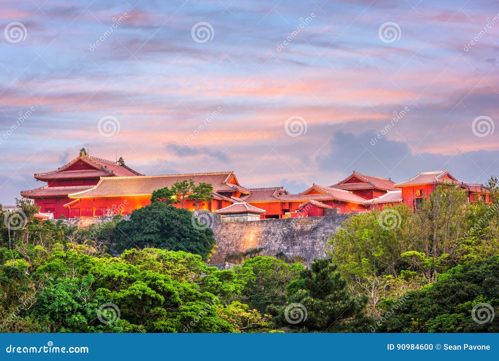 Shuri Castle, A Ryukyuan Gusuku In Shuri, Okinawa Royalty-Free Stock ...