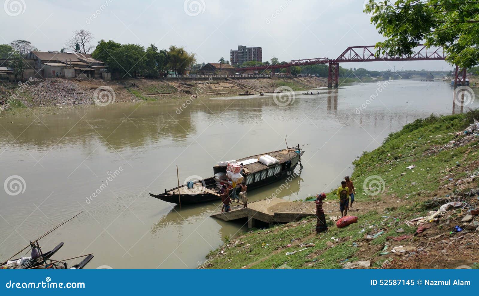 Shurma editorial image. Image of time, river, sylhet - 52587145