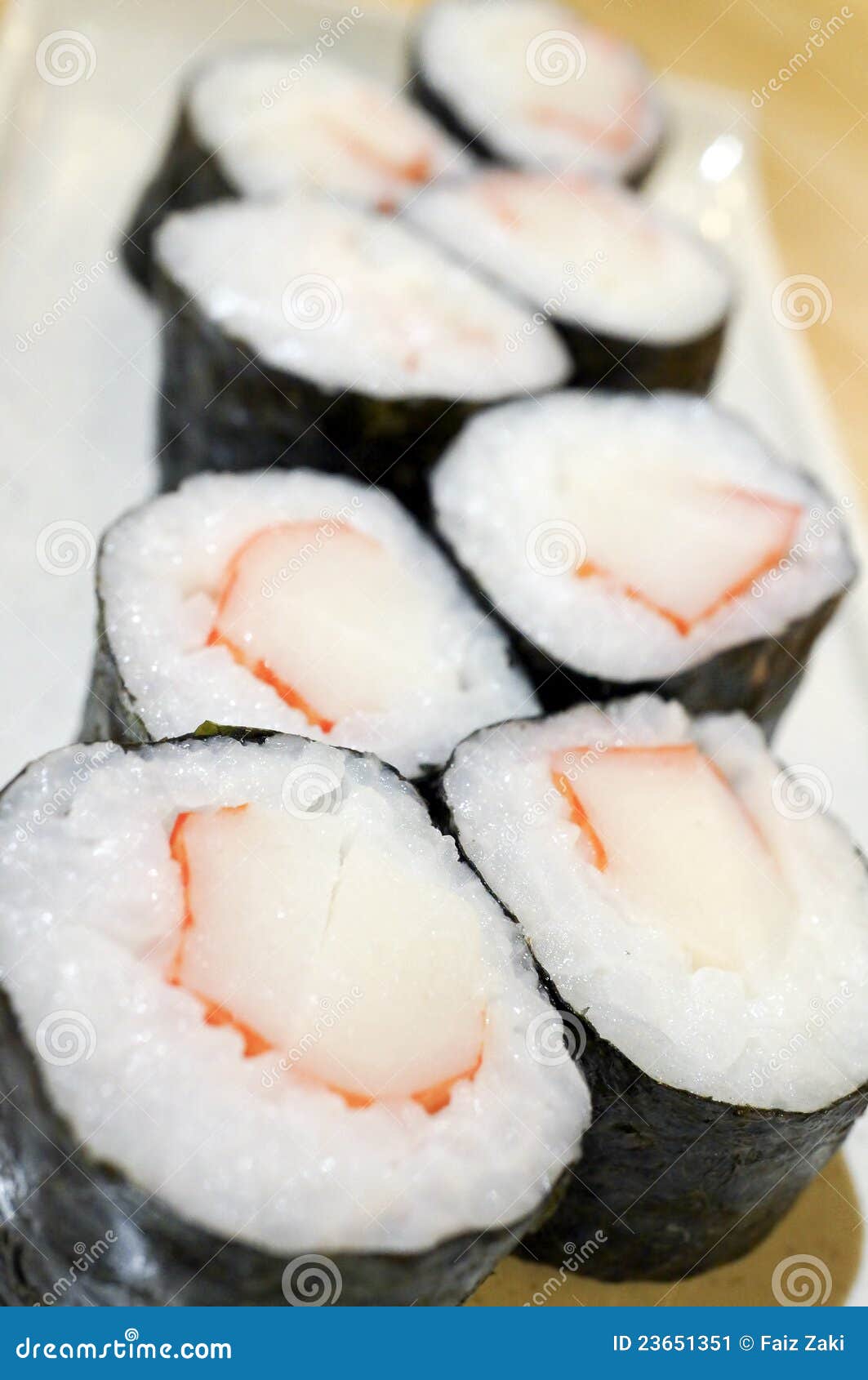 Shushi stock image. Image of meal, japan, food, delicacy - 23651351