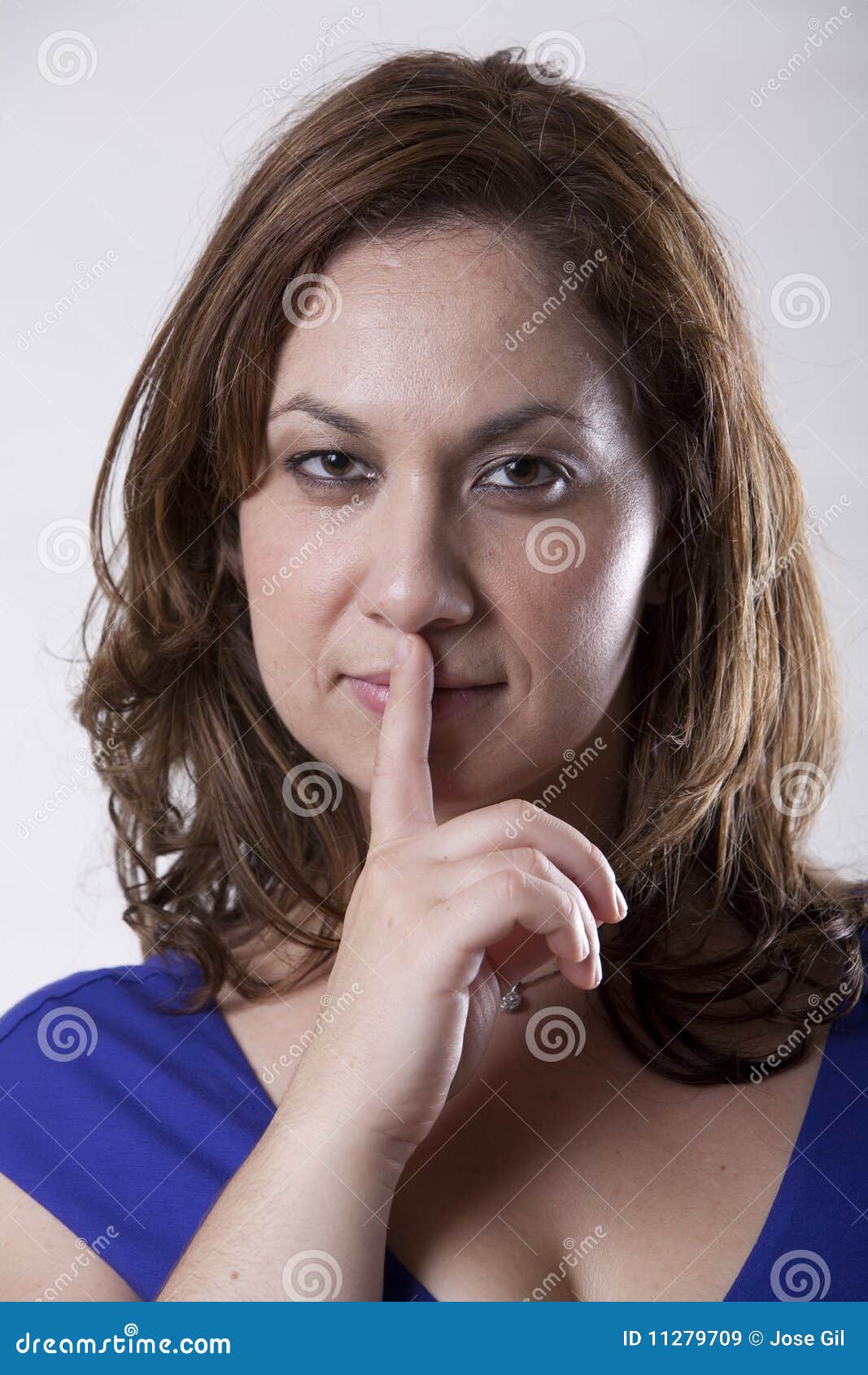 Shushing Woman stock image. Image of camera, gesture - 11279709