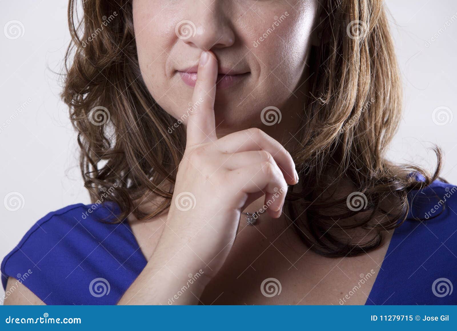 Shushing Woman stock image. Image of shush, caucasian - 11279715