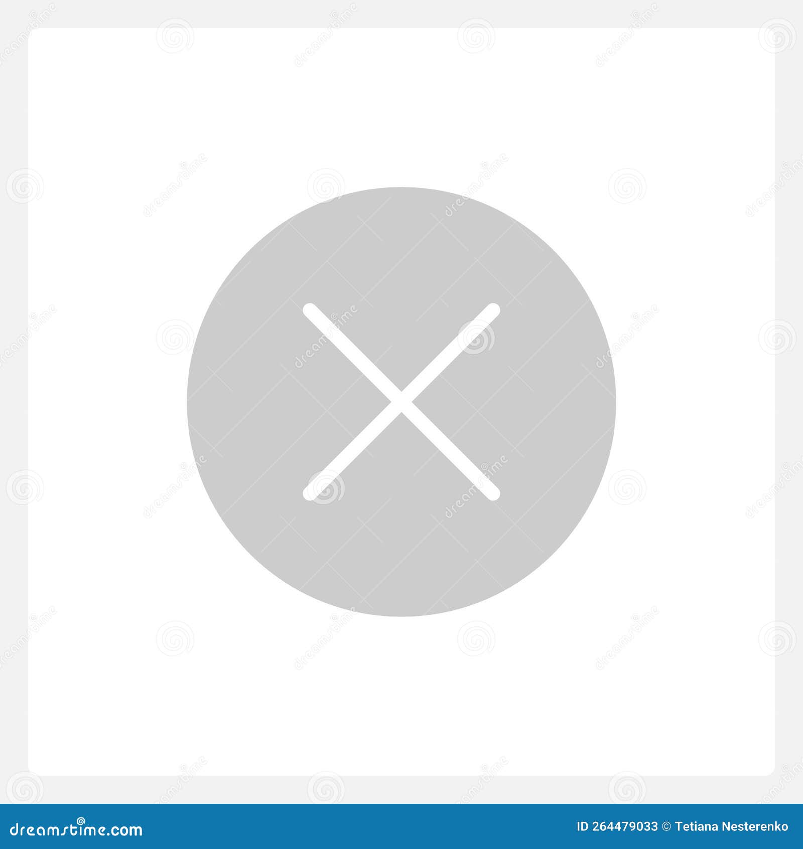 Shut Down Button UI Element Template Stock Vector - Illustration of ...