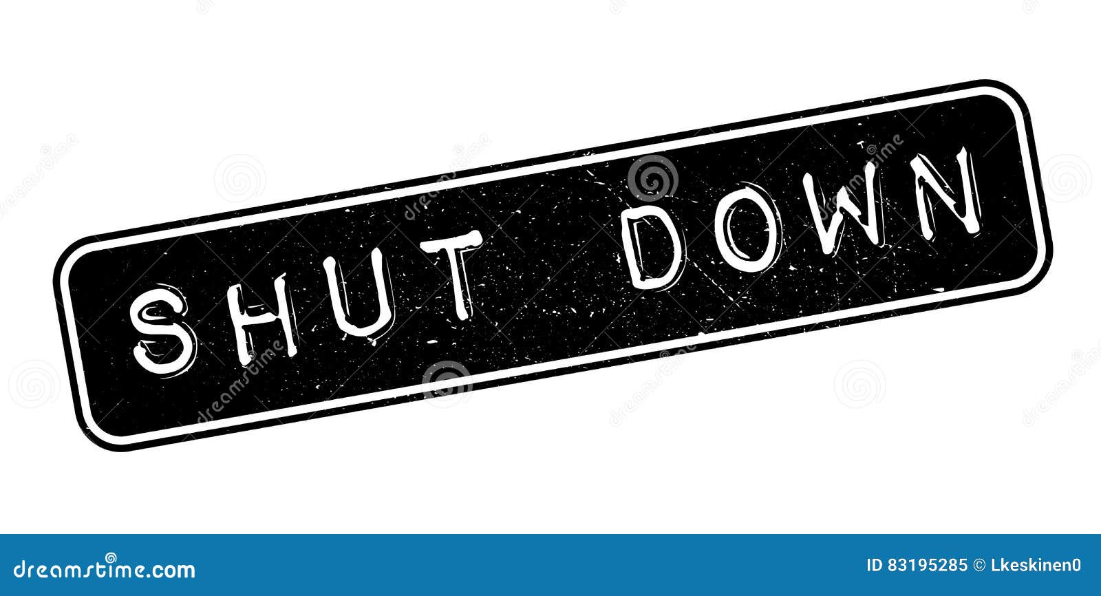 Shut Down rubber stamp stock illustration. Illustration of hold - 83195285