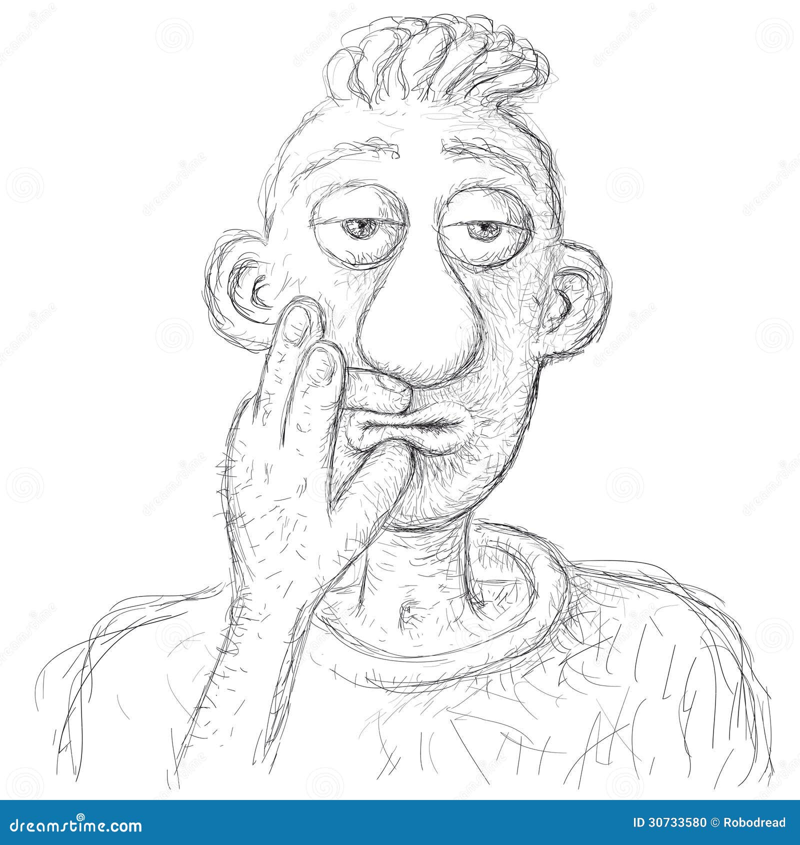 Shut up stock vector. Illustration of subject, sign, isolated - 30733580