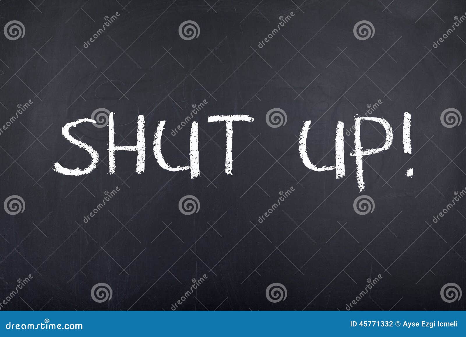 Shut Up Note stock photo. Image of door, concentration - 45771332