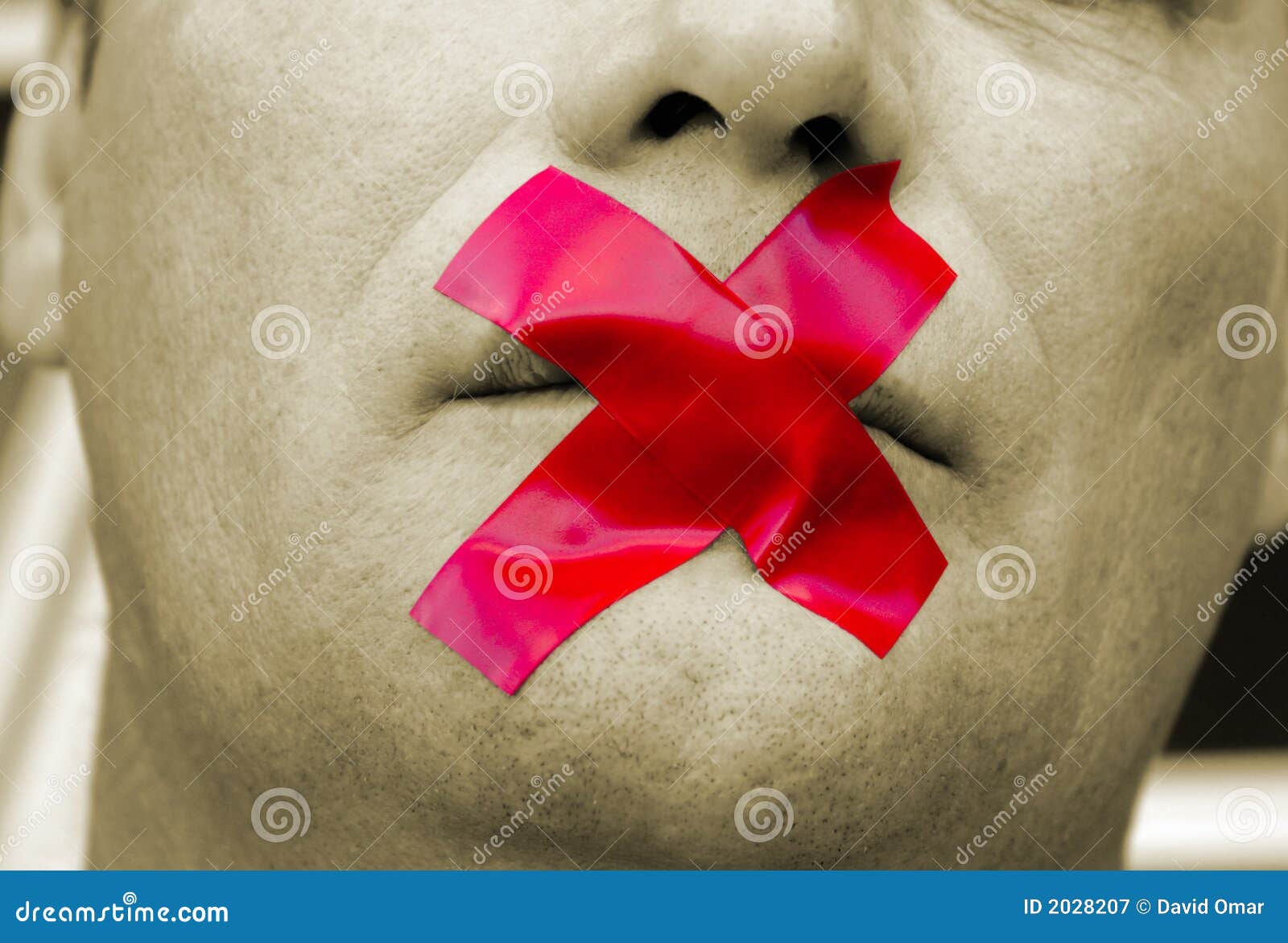 Shut your mouth stock image. Image of rejected, silence - 2028207