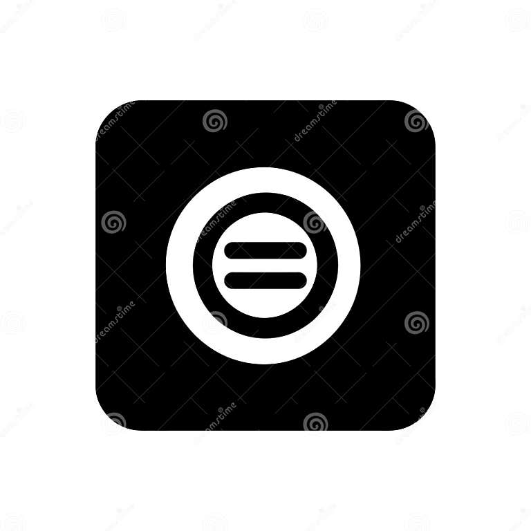Shutter button icon stock vector. Illustration of presentation - 286668001
