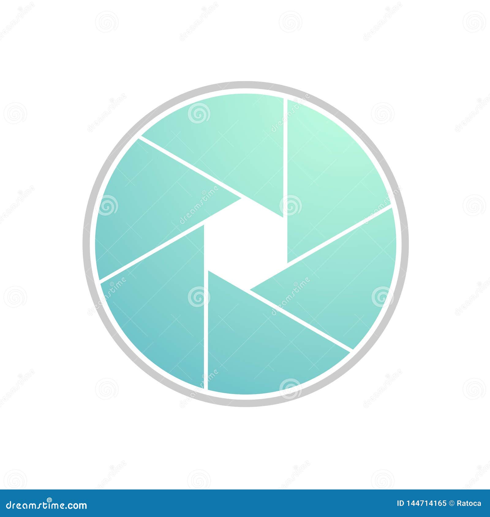 Shutter cam symbol stock vector. Illustration of simple - 144714165