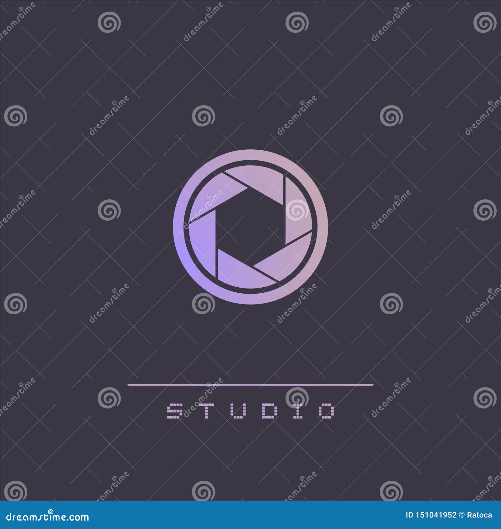 Shutter cam symbol stock vector. Illustration of simple - 151041952