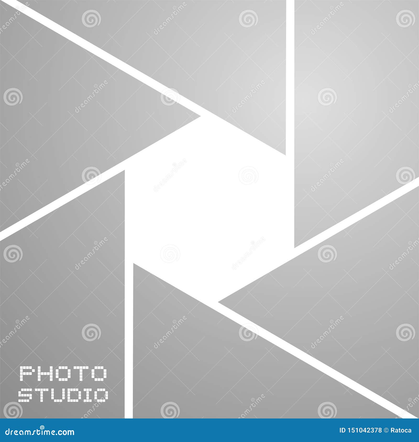 Shutter cam symbol stock vector. Illustration of icon - 151042378