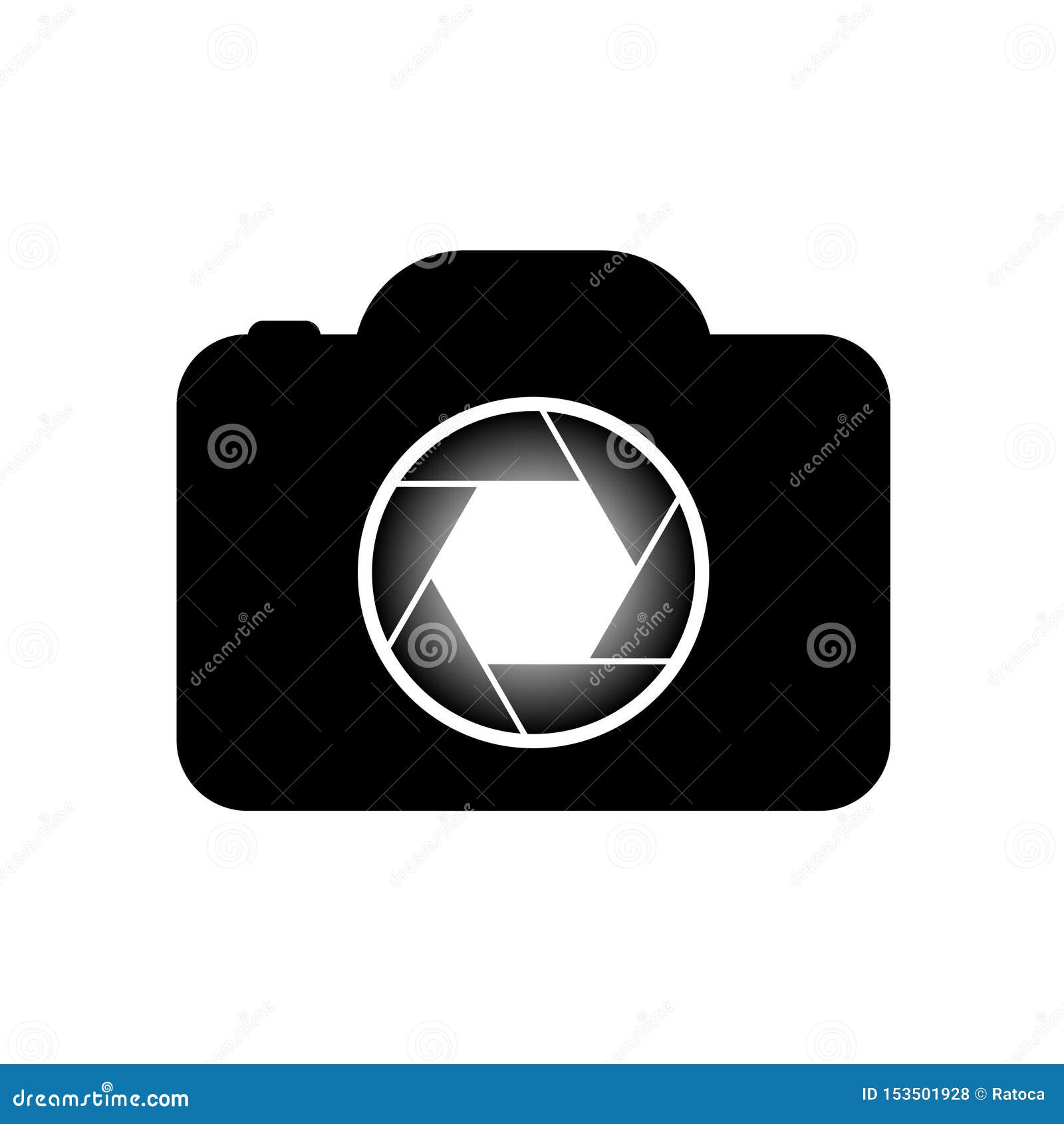 Shutter cam symbol stock vector. Illustration of design - 153501928