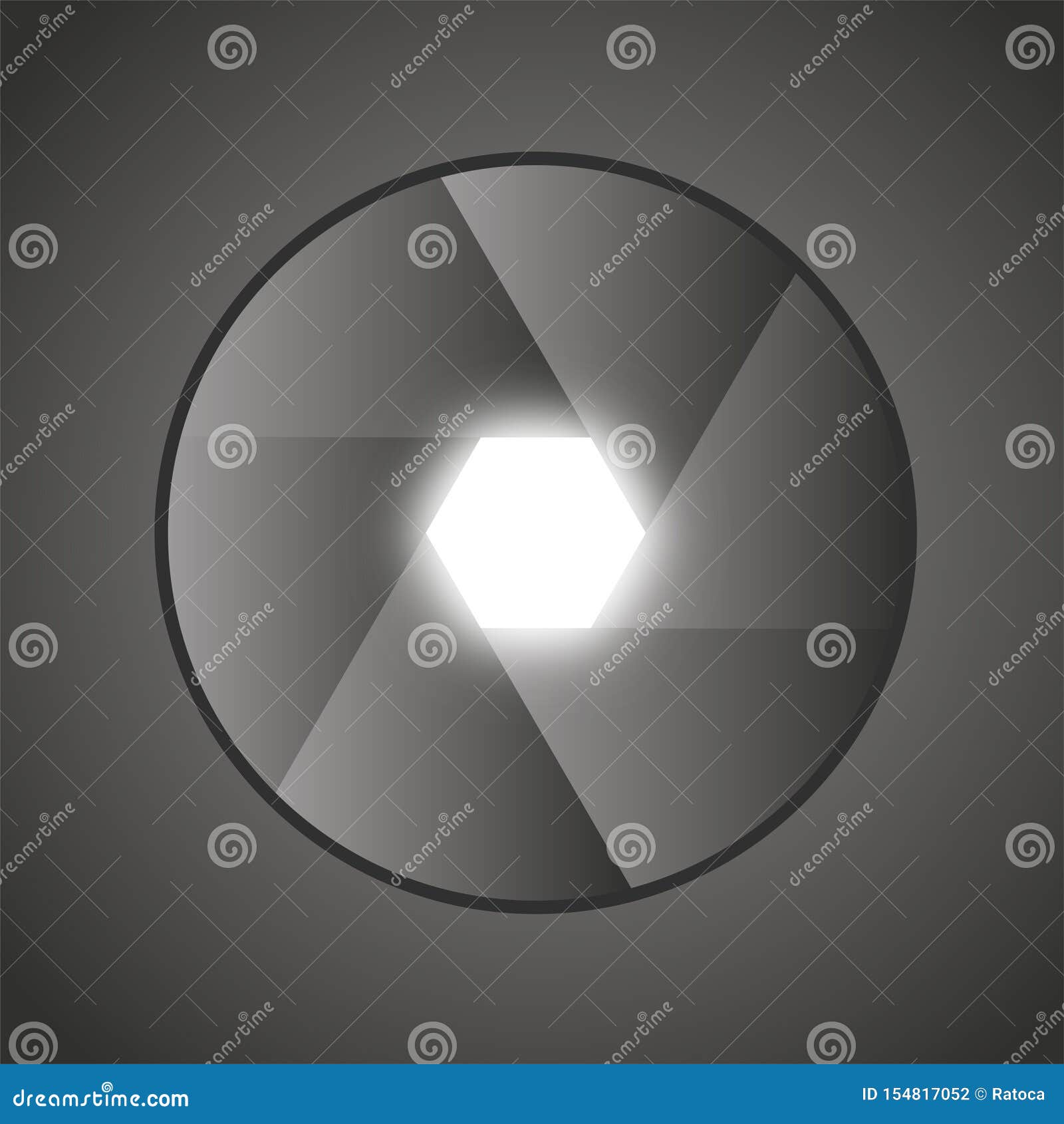 Shutter cam symbol stock vector. Illustration of design - 154817052