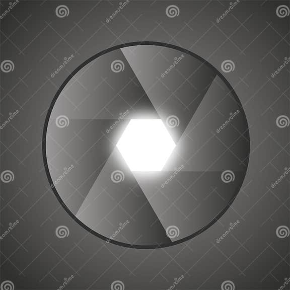 Shutter cam symbol stock vector. Illustration of design - 154817052