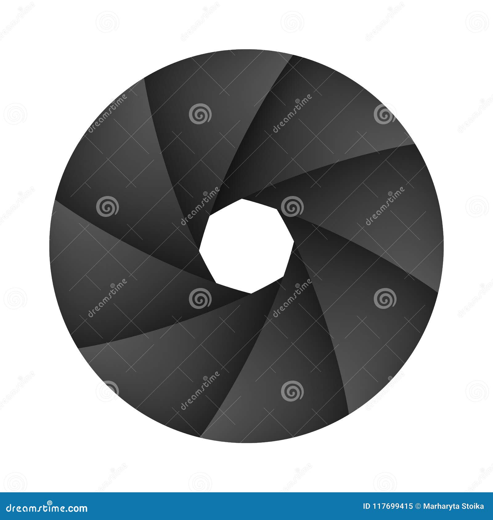 The shutter of the camera. stock vector. Illustration of instrument ...