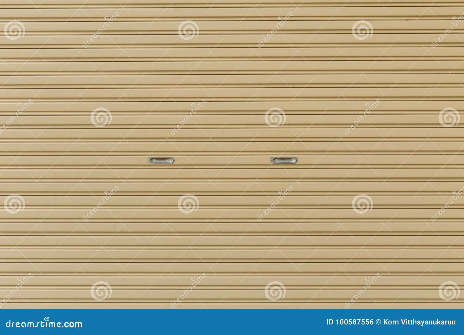 Shutter Door or Metal Sheet Roll Door Pattern Stock Photo - Image of ...